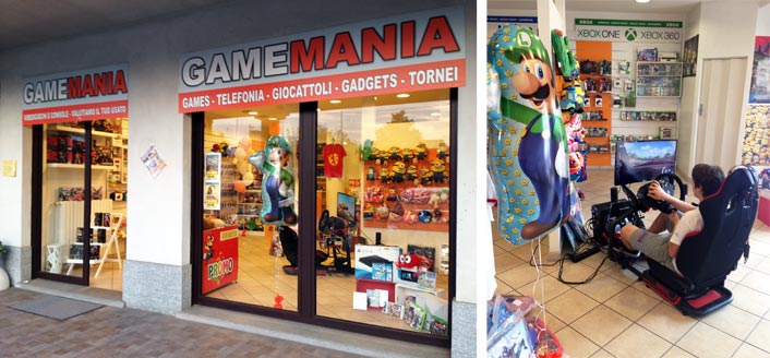 Gamemania: negozio di videogiochi in franchising